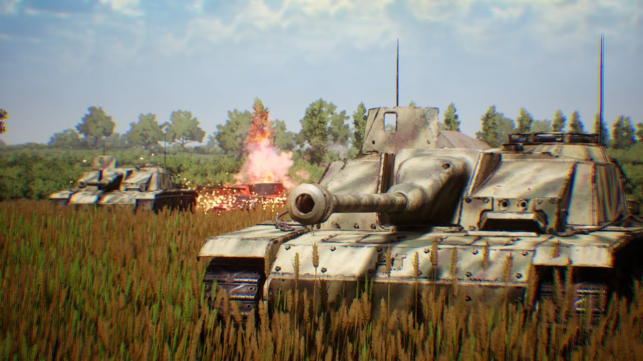 Post Scriptum - StuG III Driel Armoured Battle [GER Comms/ENG Subs] - YouTube