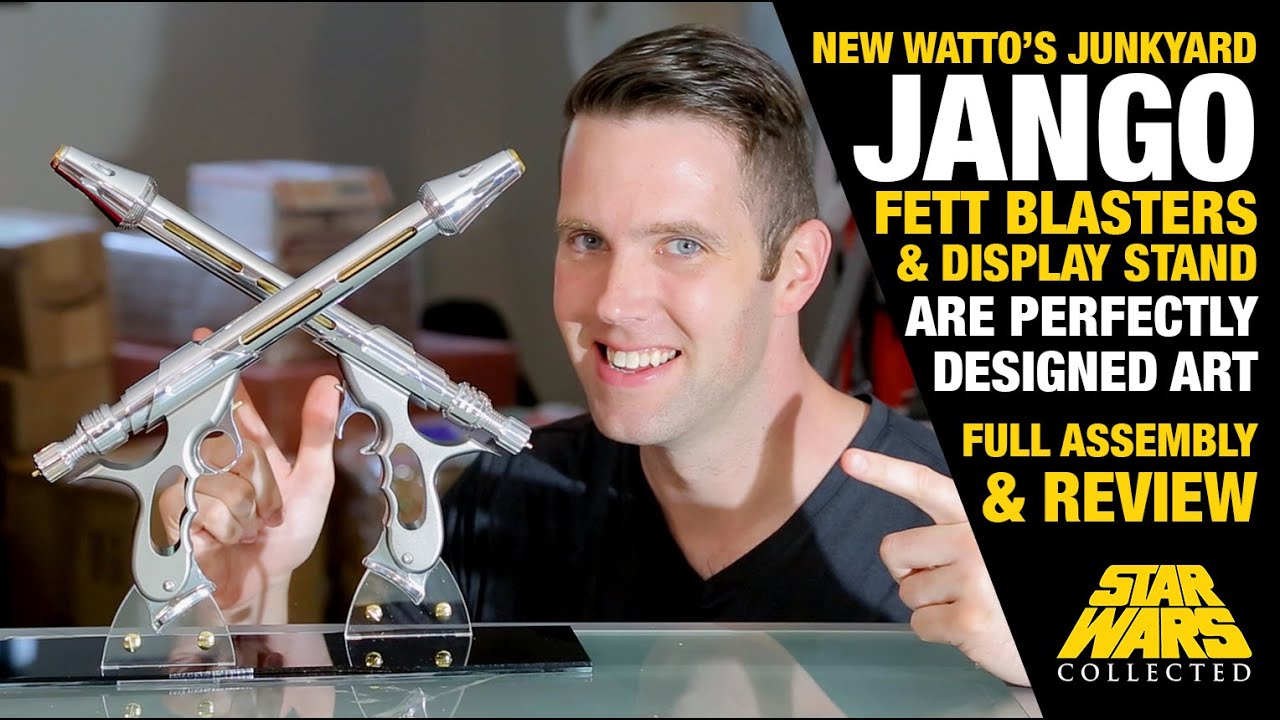New Jango Fett Blasters Are Perfectly Designed Art - YouTube