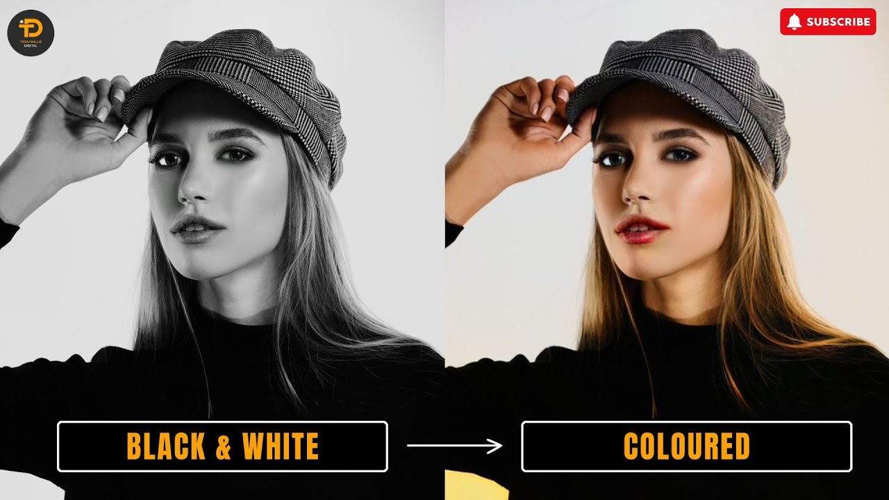 How To Colorize B&W Photo In MINUTES With AI - YouTube
