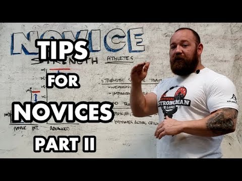 Part II - Tips for Novice Lifters - 6 Things That Every Novice Should ...