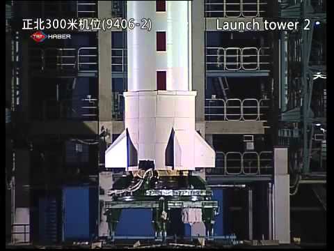 Türk Keşif Uydusu GÖKTÜRK-2'nin Çin'den uzaya fırlatılışı