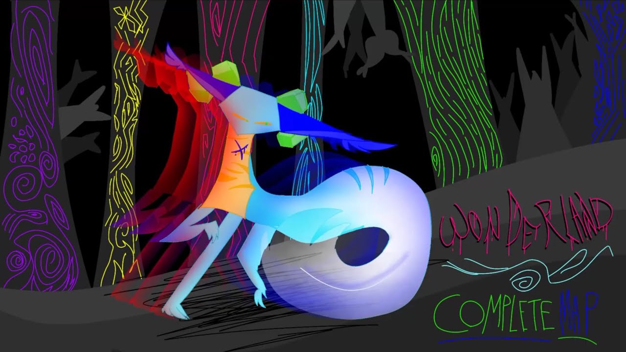 WONDERLAND - Complete Neon Color Palette MAP - YouTube