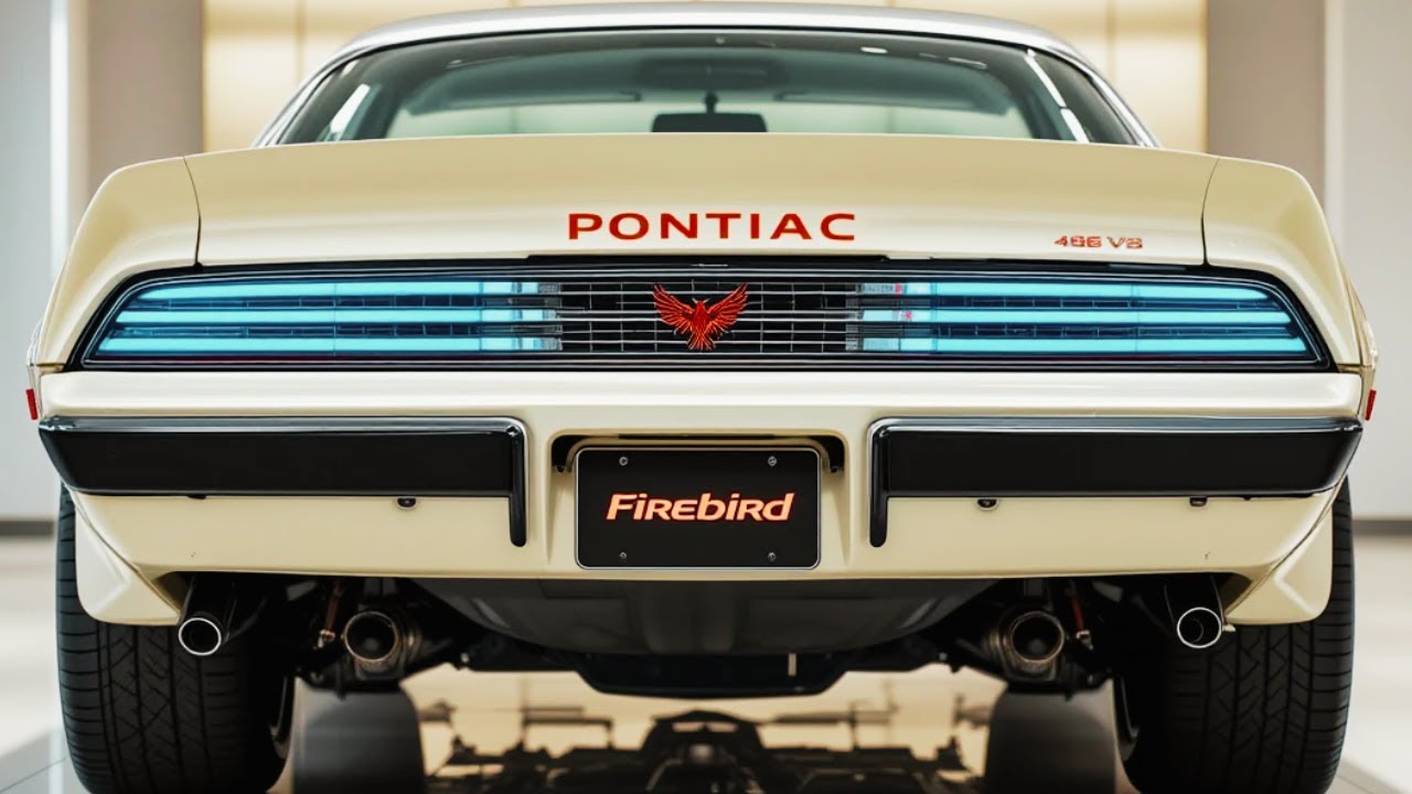 2025 Pontiac Firebird Esprit 468 V8 – A Timeless Muscle Car Reinvented ...
