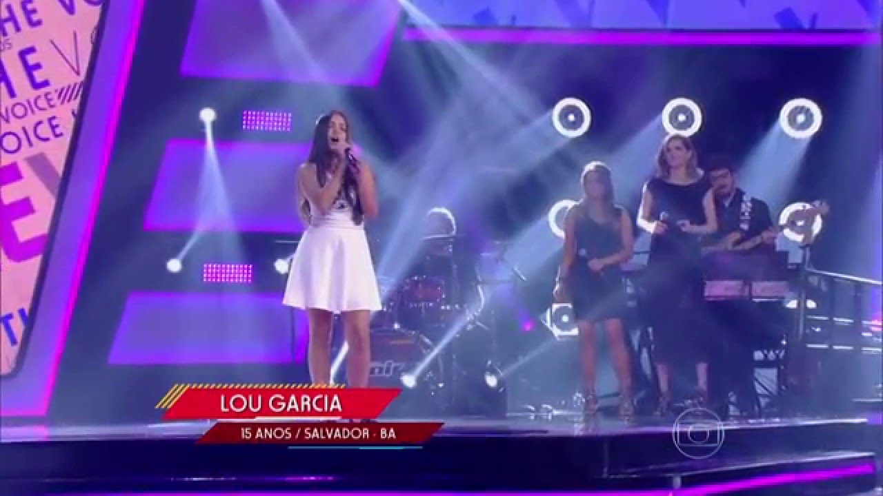 Lou Garcia canta ‘Stand by me’­ no The Voice Kids - Audições|1ª ...