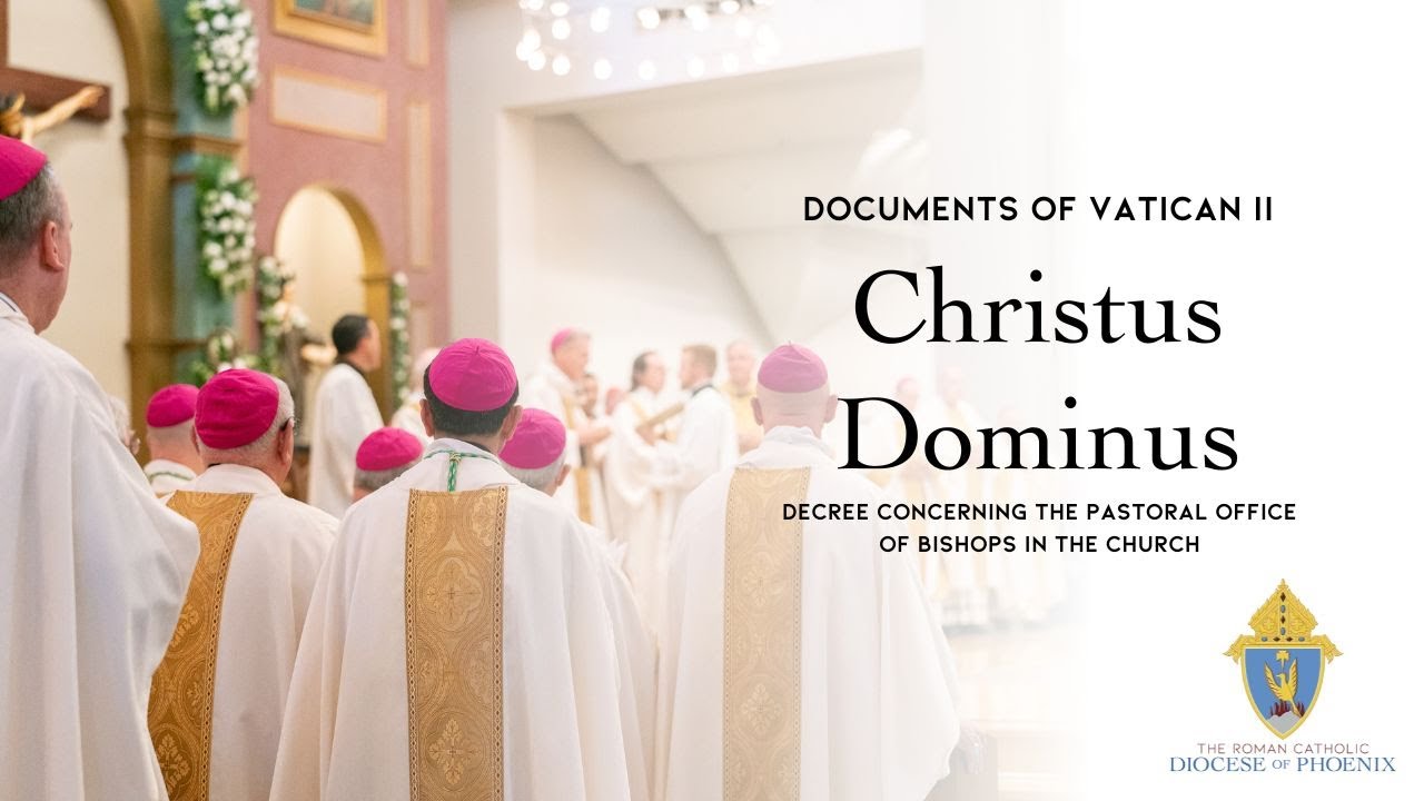 Documents of Vatican II: Christus Dominus - YouTube