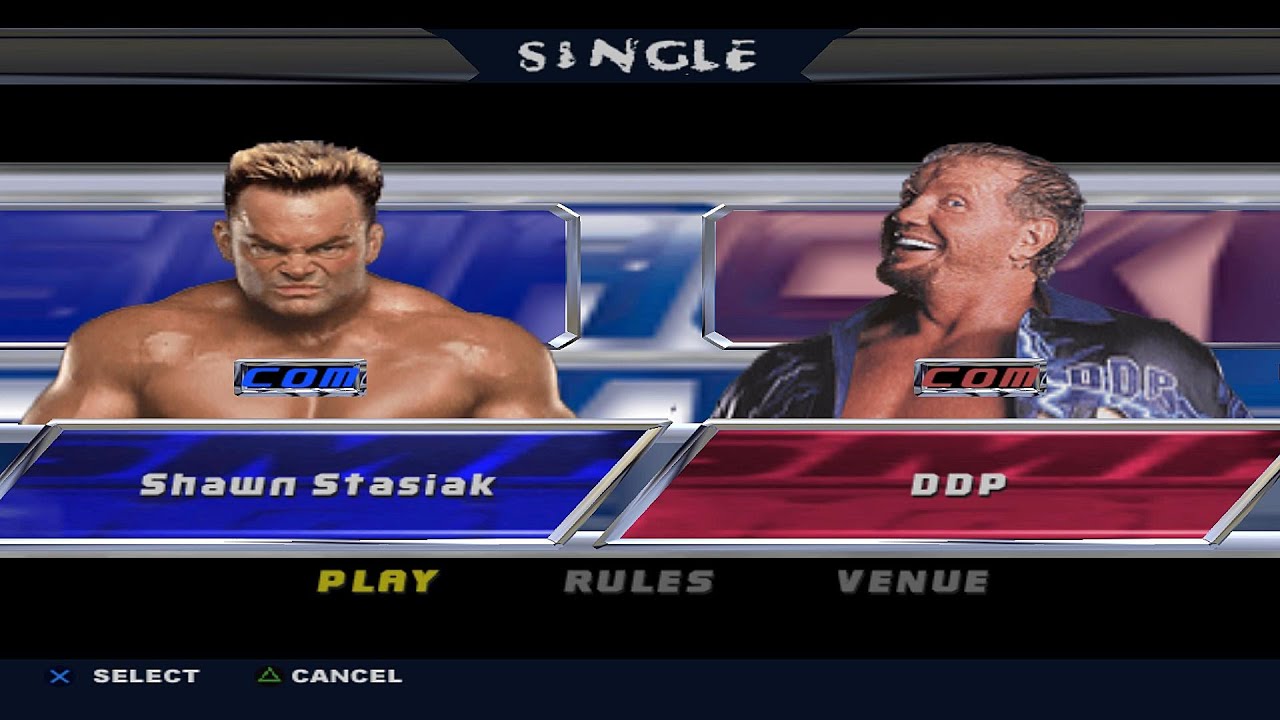WWE SmackDown! Shut Your Mouth | PS2 | Shawn Stasiak vs. DDP | Feb. 9 ...