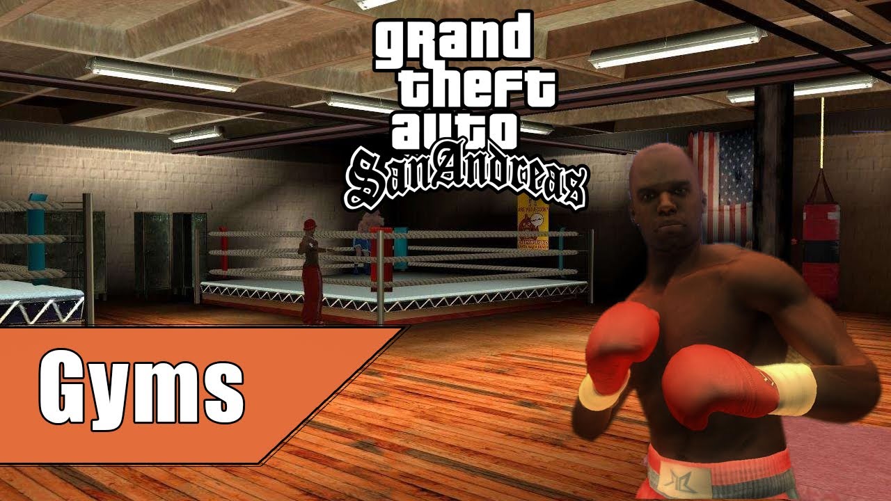GTA San Andreas - Gyms and Gym Moves - YouTube