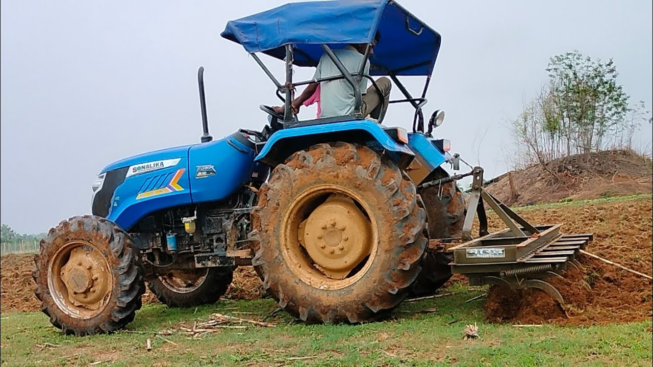 11नागर ka performance.sonalika tractor per akhtari ROTAVETAR and Nagar ...