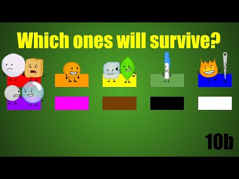 BFDI Camp Episode 10b: Which colors will survive? - YouTube