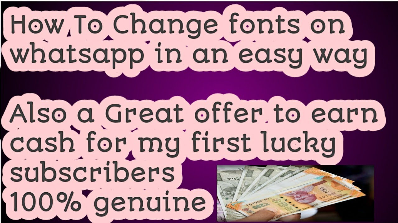 WhatsApp Font Change Whatsapp Font Style Trick whatsapp YouTube whatsapp-font-change-whatsapp-font-style-trick-whatsapp-youtube