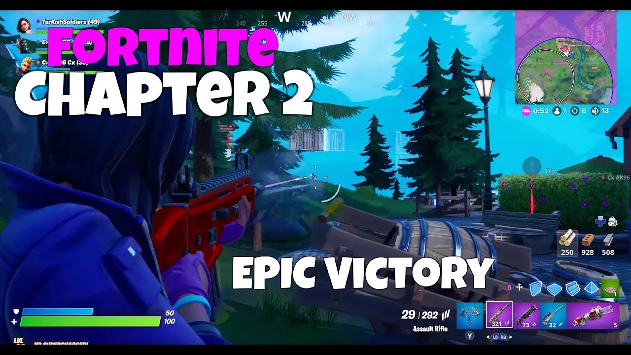 Fortnite - Xbox One X Gameplay 4K - YouTube