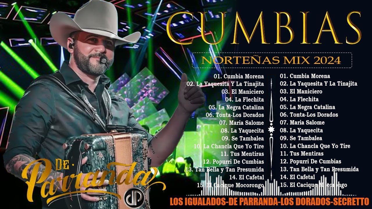 Cumbias Norteñas Mix 2024⚡De Paranda - Secretto - Los Igualados ⚡ ...