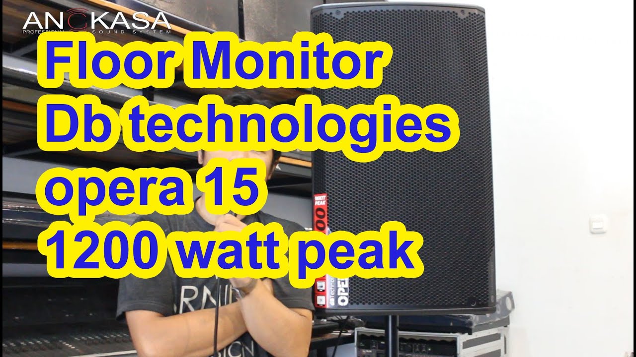 DB TECHNOLOGIES OPERA 15 - YouTube