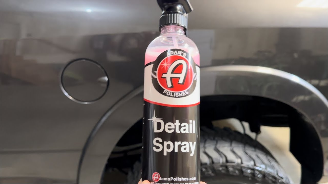 Adam’s Polishes Detailing Spray - YouTube