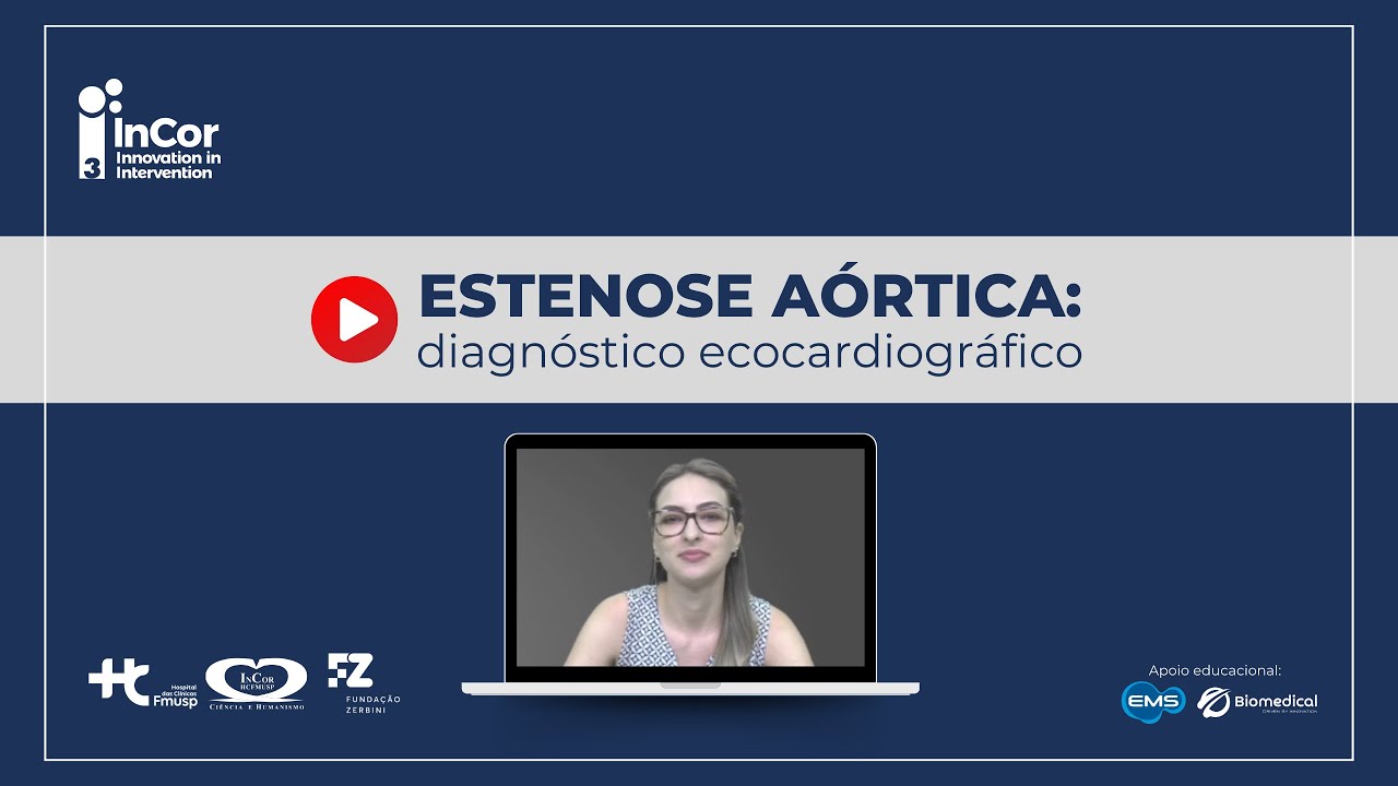 Estenose aórtica: diagnóstico ecocardiográfico - YouTube