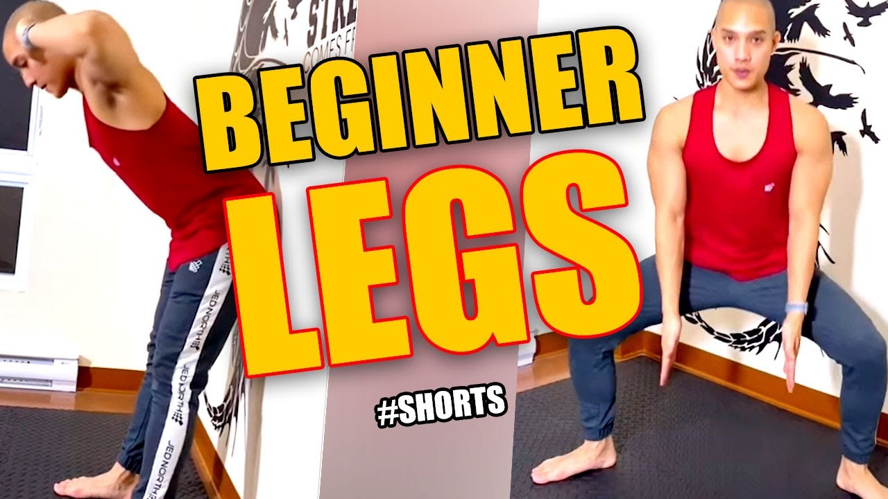 Beginner Legs Home Workout Routine #shorts - YouTube
