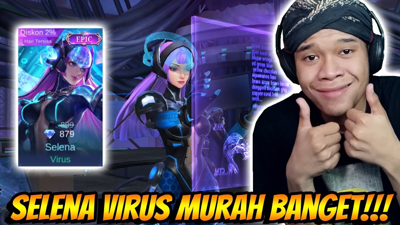 Akhirnya Bisa Beli Skin Selena Virus !!! Auto Meng Keren Bosku ...