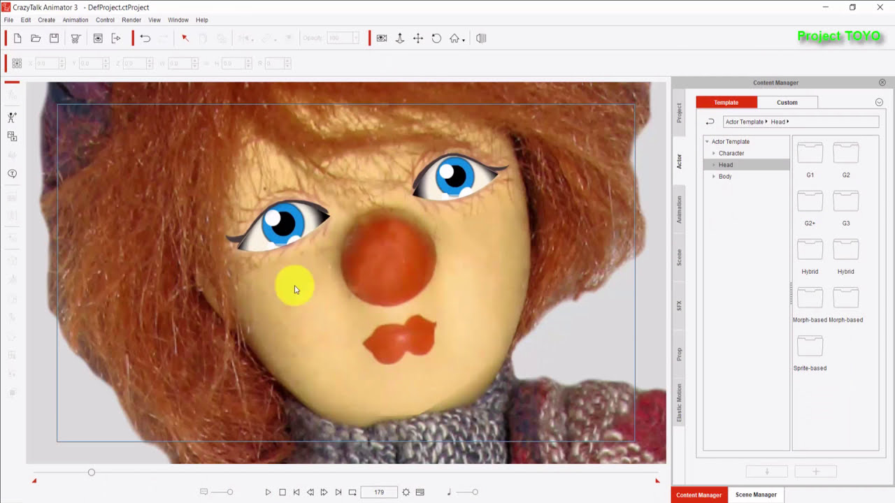 LIVE Tutorial How to Animate & Make to TALK a PHOTO with CrazyTalk Animator 3 Software - YouTube