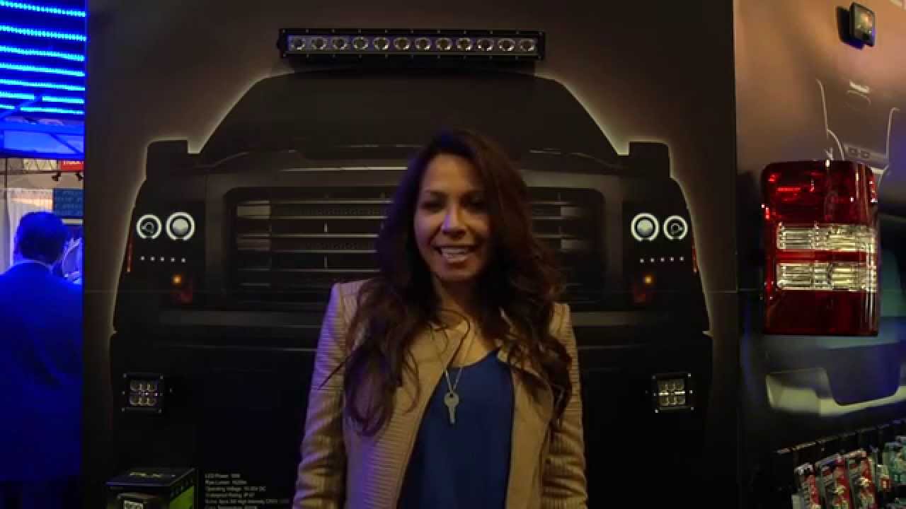 Pilot Electronics LED Bars at SEMA/AAPEX 2014 - YouTube