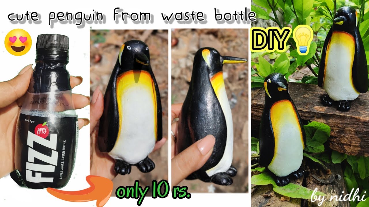 Penguin Craft Bottle