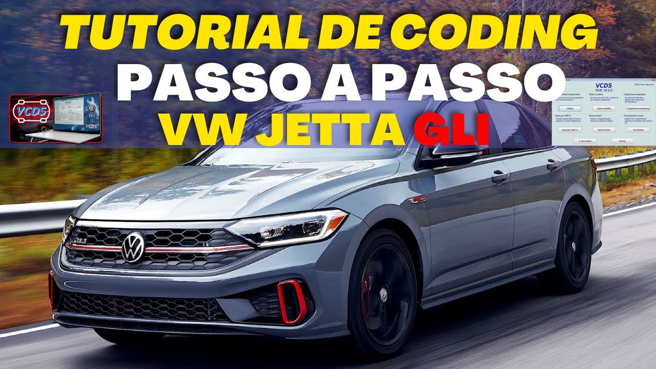 TUTORIAL DE CODING EM VIDEO PASSO A PASSO JETTA GLI, R-LINE / ODIS ...