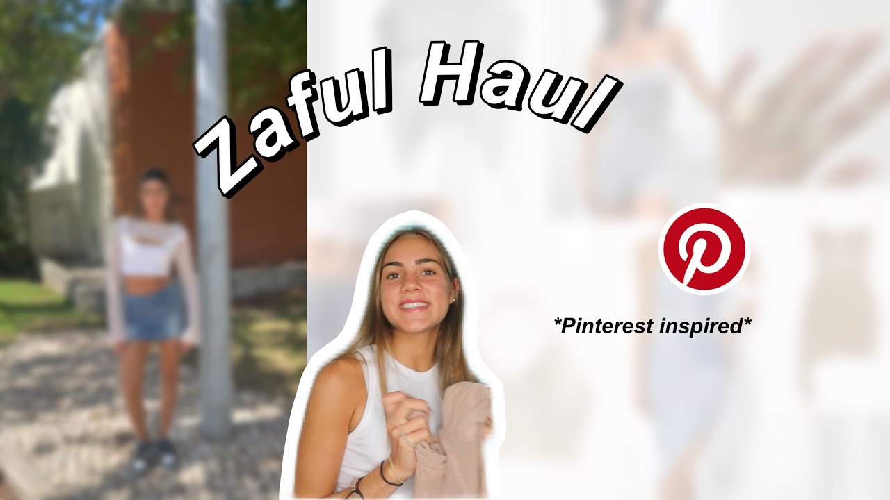ZAFUL HAUL - roupas do meu Pinterest - recebidos - YouTube