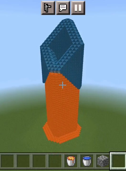 Minecraft Lava Cast Tower Hacks🗼 - YouTube