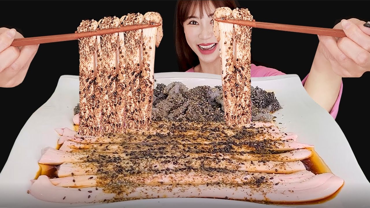 Cow innards Beef Spine 고소함 폭발 소등골 천엽 먹방 Omasum EATING SOUNDS MUKBANG モッ ...