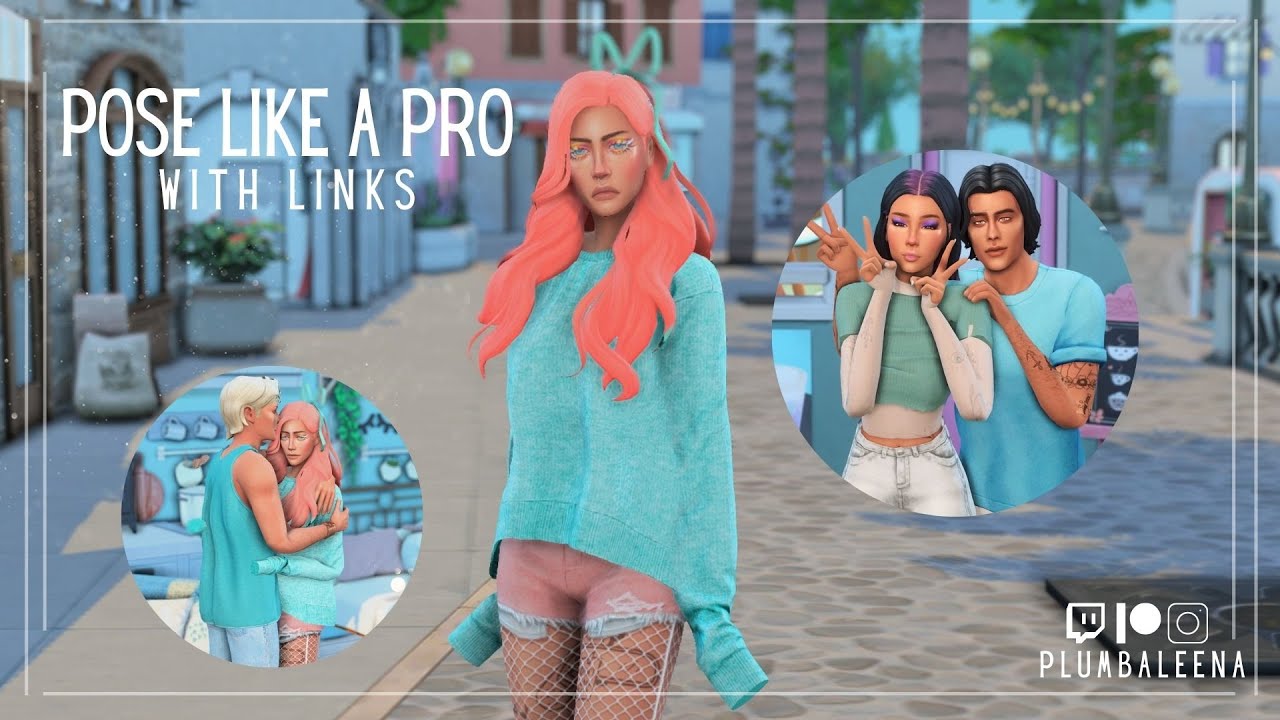 POSE LIKE A PRO! LINKS INCLUDED - SIMS 4 TUTORIAL - YouTube