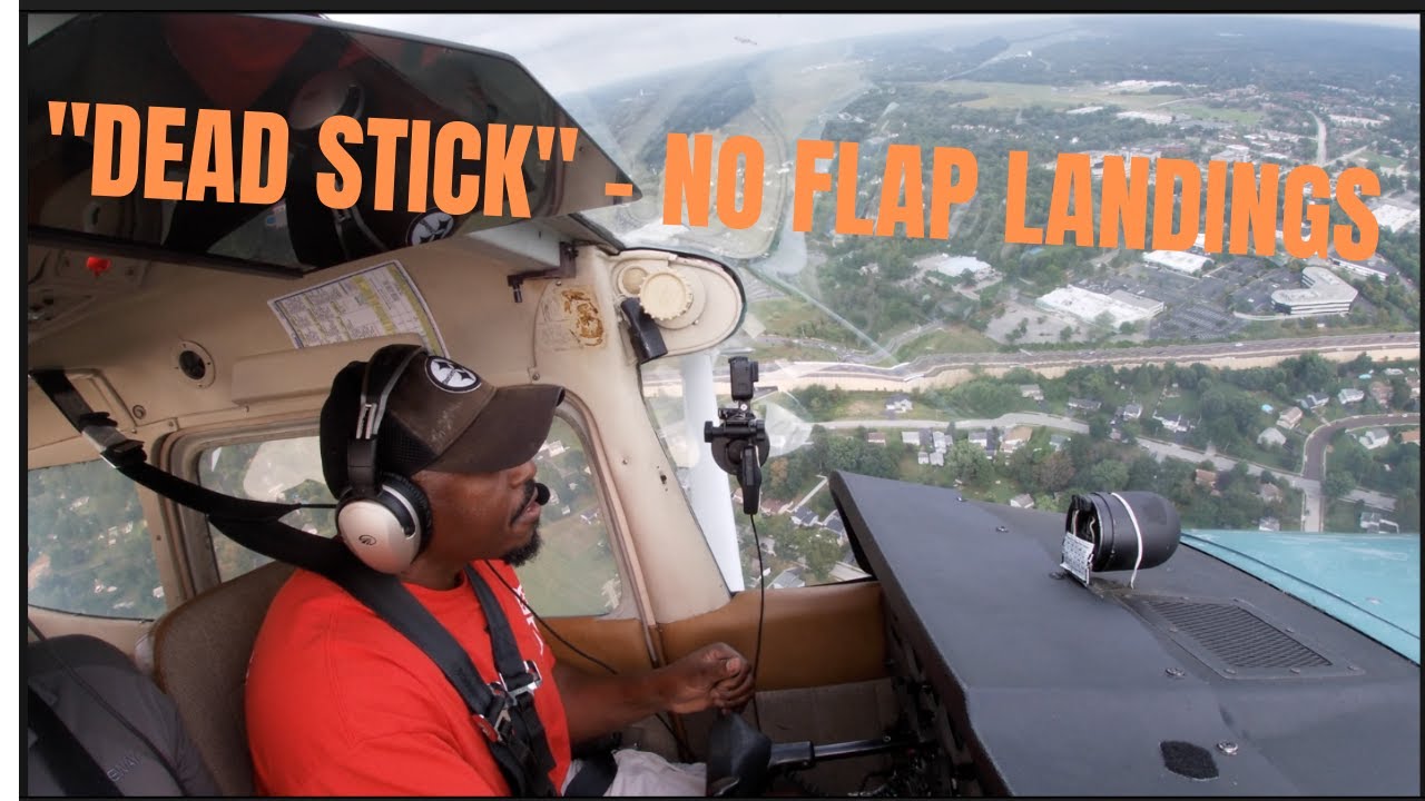 "Dead Stick"-No flap landings Student Pilot #studentpilot - YouTube