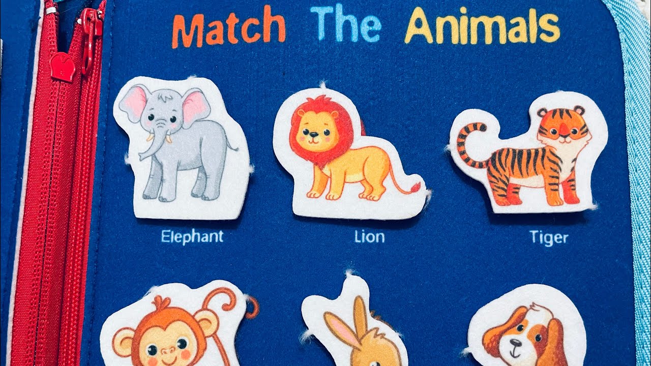 Learning with Mrs. Scull: Busy Book Part 3 - Animals and Animal Sounds ...