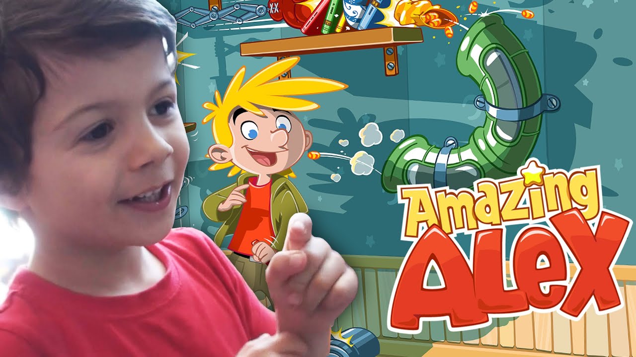 AMAZING ERIC / AMAZING ALEX - Jogando Videogame com 3 Anos - Kozma ...
