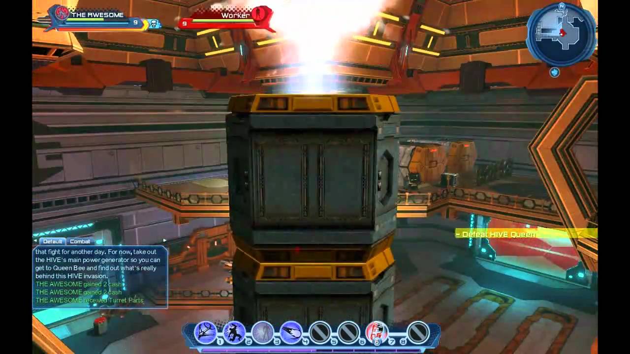 DC Universe- The Hive. fighting queen bee - YouTube