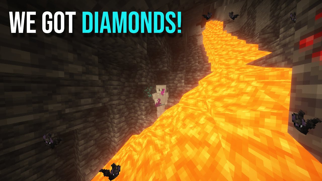 I Got Diamonds! - Forever Minecraft World - YouTube