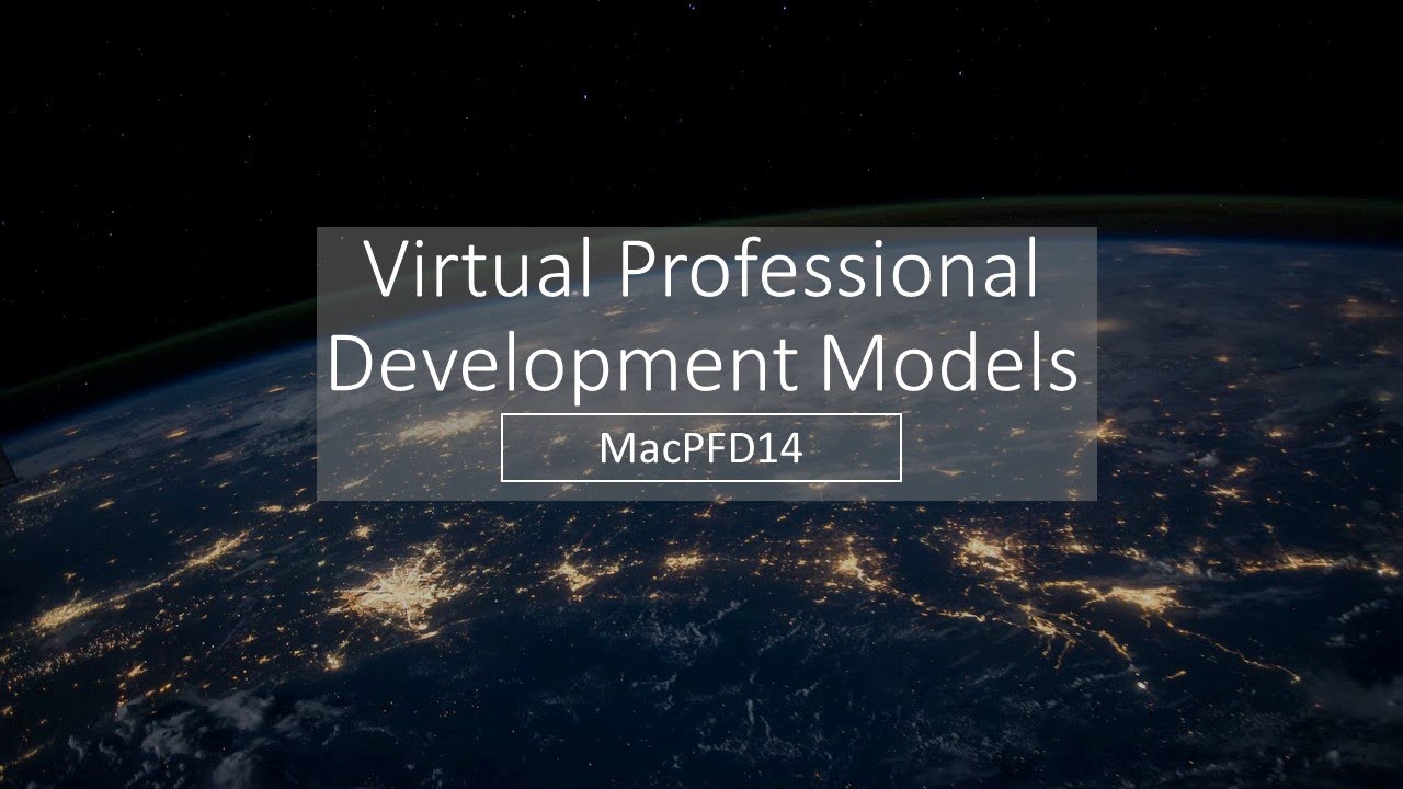 MacPFD14: Virtual Professional Development Models - YouTube
