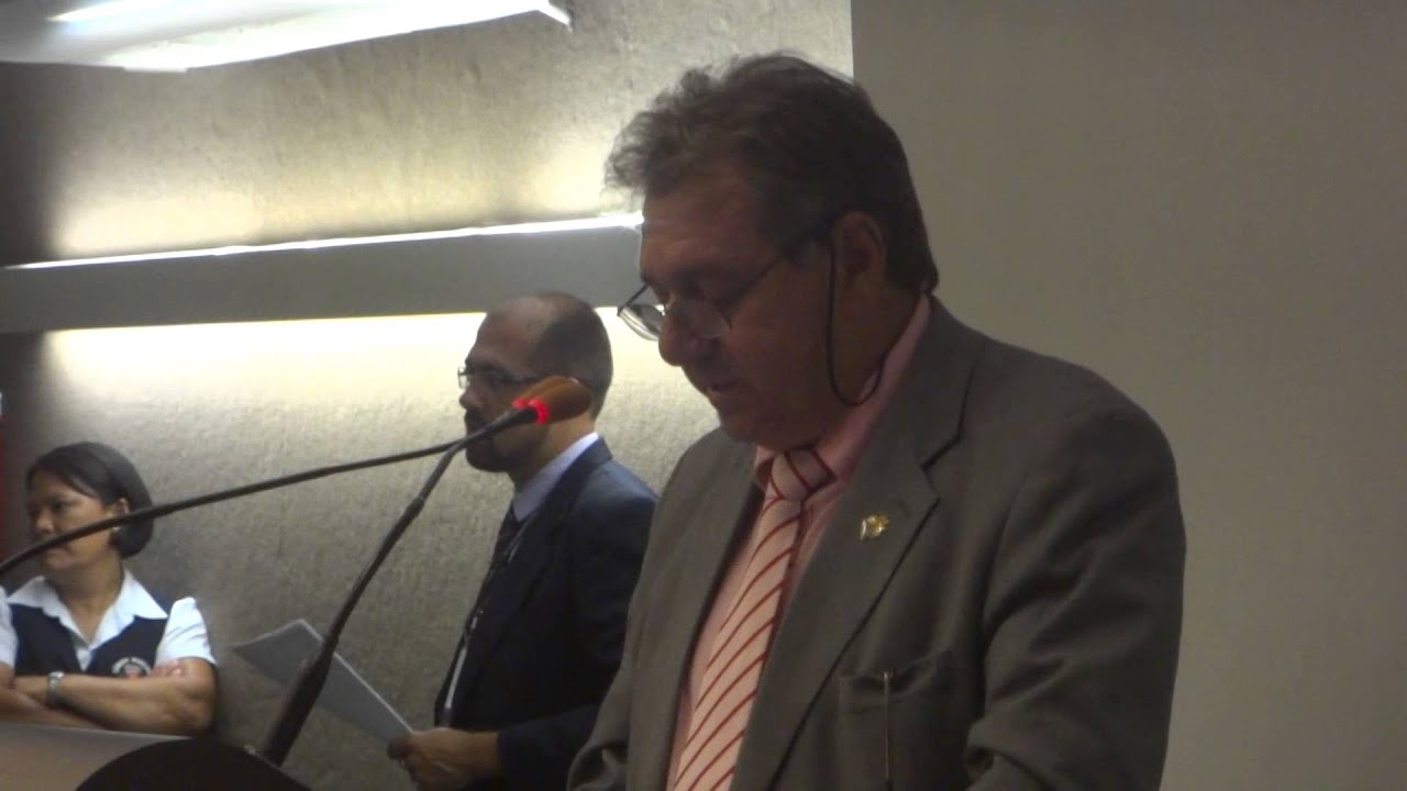 Ver. Zequinha Teixeira (PRP) dá votos de congratulações ao Vice Cônsul ...