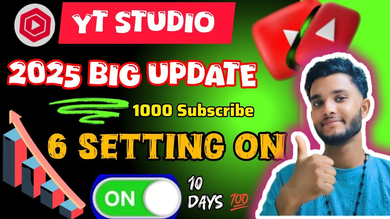 🥳New YouTube channel Settings in yt studio 6 Setting on kare Grow @TechAnbar ‎@ManojDey ...