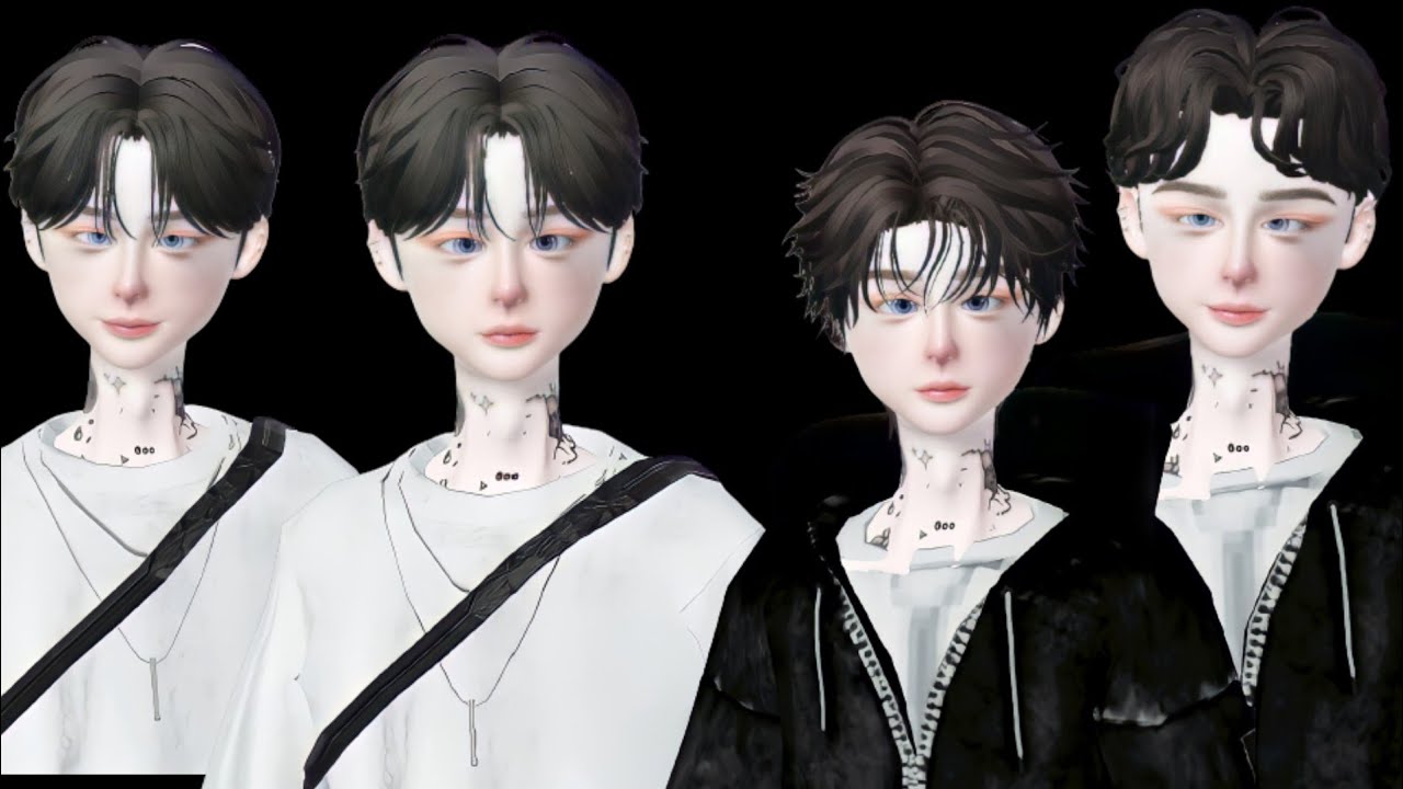 Zepeto Face Tutorial || Korean Boy, Cogan Zepeto - YouTube