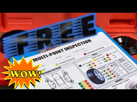 How mechanics perform FREE inspections!!! - YouTube