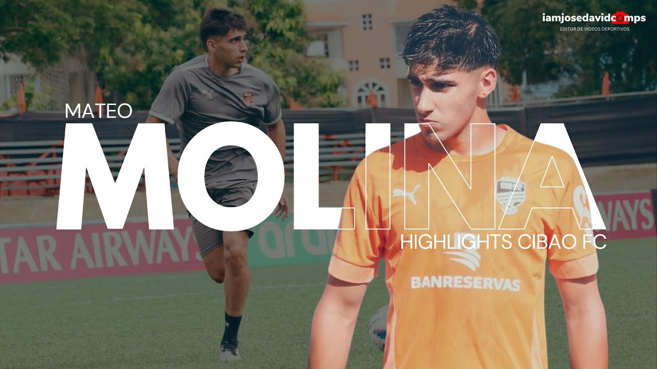 Mateo Molina - Defensive Skills - Highlights Cibao FC - YouTube