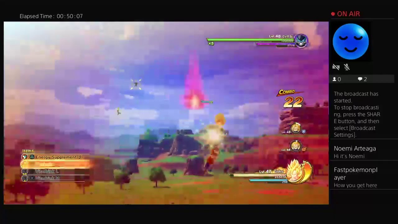 Playing dragon ball z karrot - YouTube