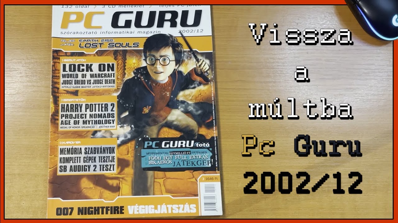 Visszarepítelek a múltba - PC GURU - 2002/12. (újság) - YouTube