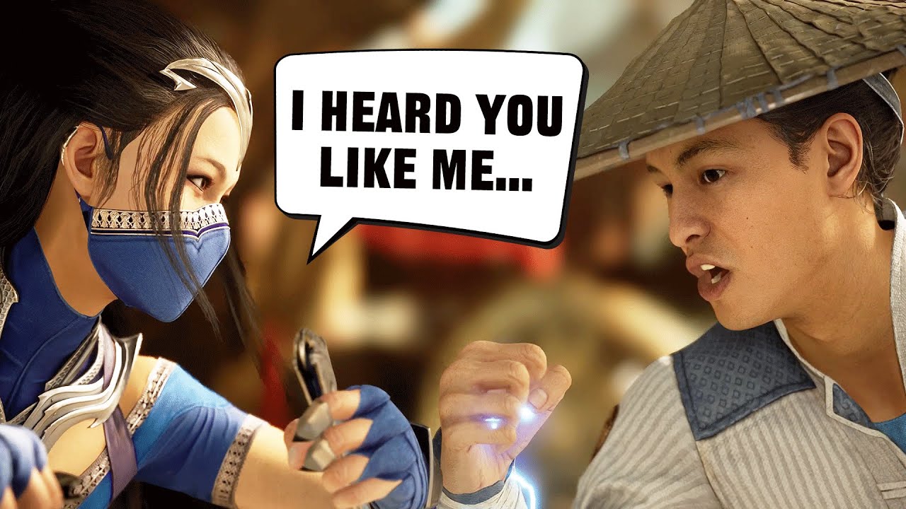 Mortal Kombat 1 - Raiden wants to Date Kitana (Full Romance) - YouTube