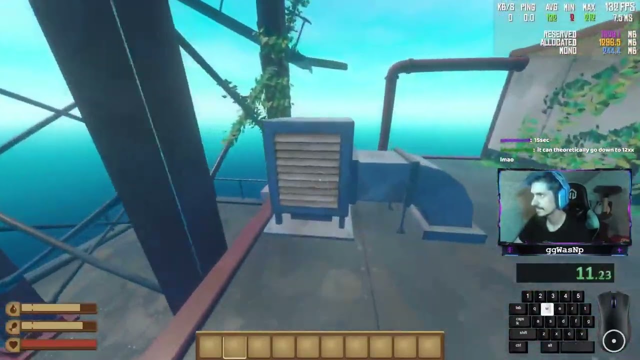 Raft - Radio Tower (Individual Level, nmg) Speedrun - 15.53s - YouTube