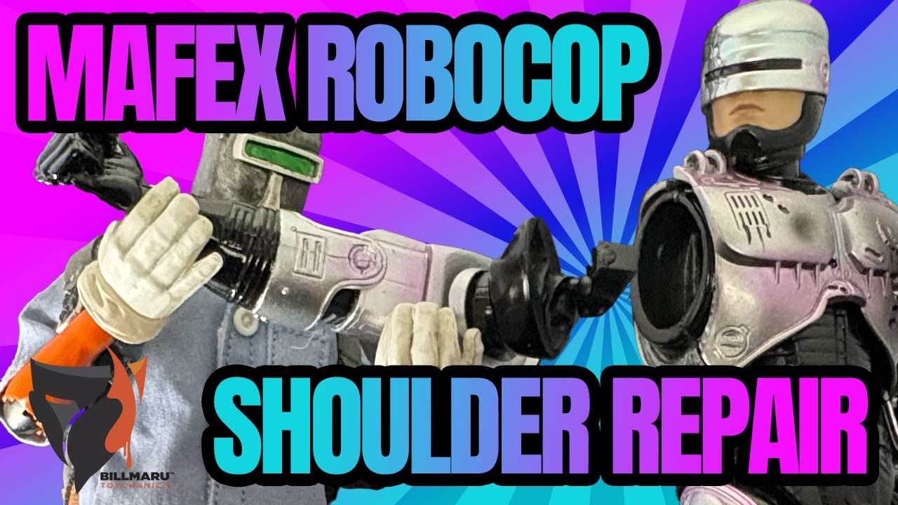 Mafex Robocop Shoulder Repair - YouTube