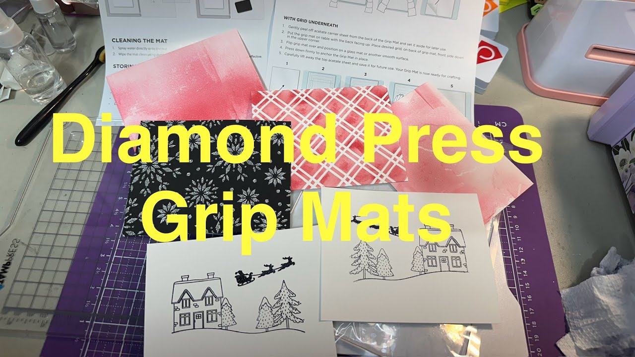 Diamond Press Grip Mats @mydiamondpress ⁠@HSN - YouTube