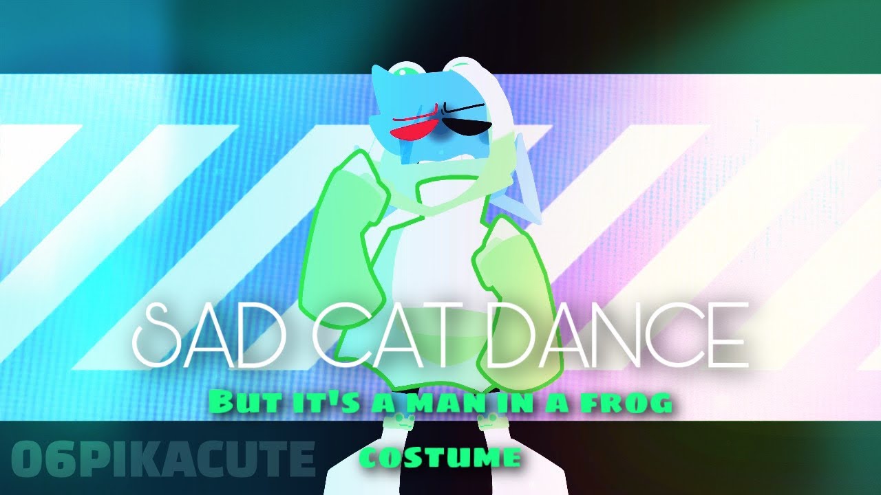 SAD CAT DANCE ANIMATION MEME ☘️|| JSAB CUBE - YouTube