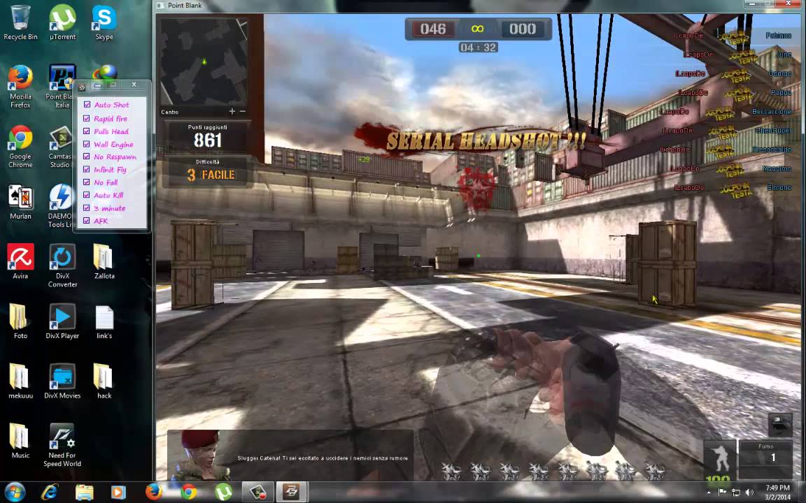 Point Blank Italia hack 2014 - YouTube