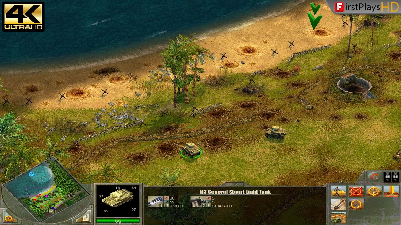 Blitzkrieg 2 (2005) - PC Gameplay 4k 2160p / Win 10 - YouTube