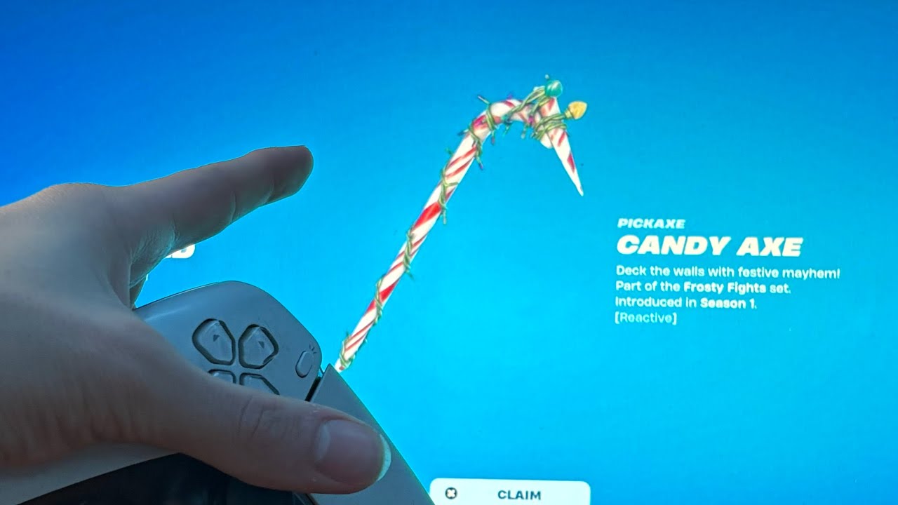 CANDY AXE PICKAXE RETURN RELEASE DATE IN FORTNITE ITEM SHOP 2025! - YouTube